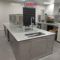 China Polished Stainless Steel Lab  Workench Modern Style Offering Optimal Workspace and Resistance to Wear in Laboratory Settings for sale