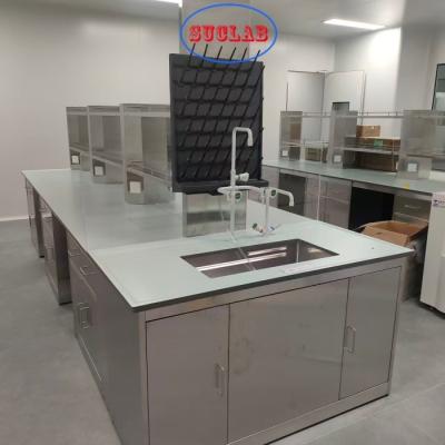 China Polished Stainless Steel Lab  Workench Modern Style Offering Optimal Workspace and Resistance to Wear in Laboratory Settings for sale
