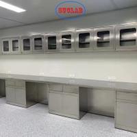China Polished Stainless Steel Lab  Workench Modern Style Offering Optimal Workspace and Resistance to Wear in Laboratory Settings for sale