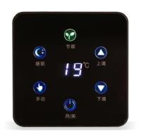 China Programmable Electric Thermostat 16A Touch Screen Room Thermostat for sale