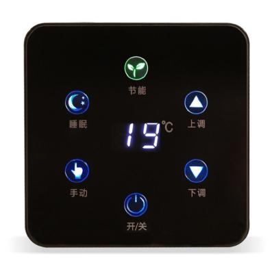 China Programmable Electric Thermostat 16A Touch Screen Room Thermostat for sale