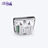 China Programmable Electric Thermostat 16A Touch Screen Room Thermostat for sale