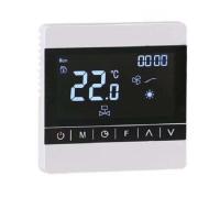 China HVAC Wifi Air Conditioner Thermostat Weekly Programmable Fan Coil Thermostat for sale