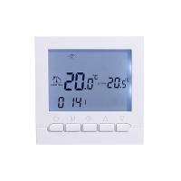 China Linkage Water Floor Heating Thermostat 7 Days Week Programming Thermostat for sale