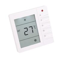 China 230V Digital Display Thermostat 3 Speed Fan Coil Thermostat For Hvac System for sale