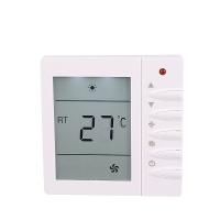 China 230V Digital Display Thermostat 3 Speed Fan Coil Thermostat For Hvac System for sale