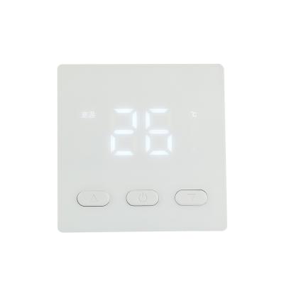 China Office Electric Floor Heating Thermostat AC220V Electric Underfloor Heating Controller for sale