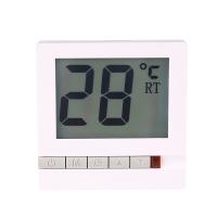 China Big Display Underfloor Heating Controls AC220V Heated Floor Thermostat for sale