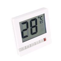 China Big Display Underfloor Heating Controls AC220V Heated Floor Thermostat for sale