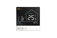 China 110V-240V Touch Wifi Thermostat Tuya 10A Hvac Temperature Controller Room Thermostat for sale