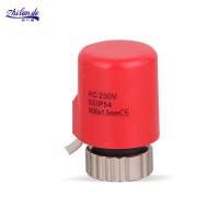 China Under Floor Heating Parts Wax Radiator Heating Electric Thermal Actuator Head for sale