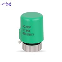 China Under Floor Heating Parts Wax Radiator Heating Electric Thermal Actuator Head for sale