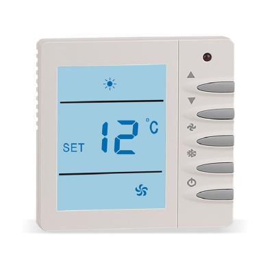 China Programable 3 Speed Fan Thermostat AC220V Digital Ac Thermostat for sale