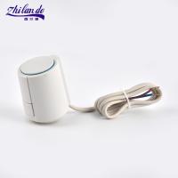 China Thermostatic Wifi Radiator Valve Head Room Radiator Trv Head for sale
