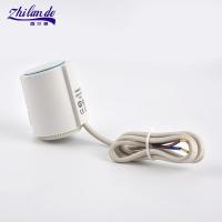 China Thermostatic Wifi Radiator Valve Head Room Radiator Trv Head for sale