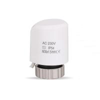 China 230V NC Thermostatic Actuator Valve Head Thermal Wax Electric Actuator for sale