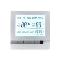 China 230V Ac Thermostat 3 Fan Speed Central Air Thermostat With Remote Control for sale