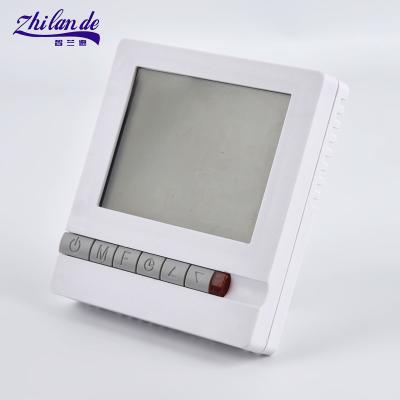 China AC220V Digital Hvac Thermostat  Fan Coil Unit Thermostat for sale