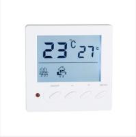 China Intelligent Room Temperature Thermostat 10A LCD Display Thermostat For Room for sale