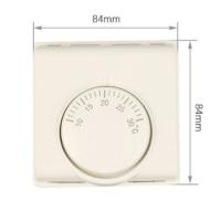 China Portable Knob Mechanical Thermostat 360 Degree User Friendly for sale