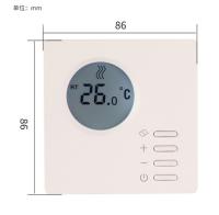 China Intelligent Water Floor Heating Thermostat 100V-240V Underfloor Heating Control Panel for sale