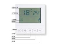 China Touch Smart Floor Heating Thermostat 10A Room Heating Thermostat High End for sale
