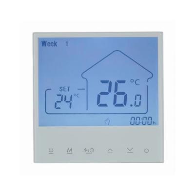 China Wifi Tuya Smart Thermostat Touch Screen Seven Day Weekly Programmable for sale