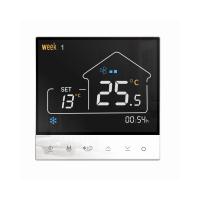 China Wifi Tuya Smart Thermostat Touch Screen Seven Day Weekly Programmable for sale