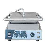 China Commercial Double Sided Electric Griddle 12mm Thick Plate 2400W for Fast Cooking for sale
