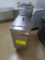 China (GF-3) Commercial Gas Deep Fryer 25L 25.5kW 3 Burners Double Basket LPG / Natural Gas CE for sale