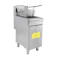 China Floor Standing Gas Deep Fryer Commercial Low Noise 25.5kW For Fried Chicken for sale