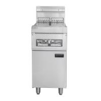 China Commercial Electric Floor Deep Fryer Precise Temp Control Uniform Heating Food Grade 28L for sale