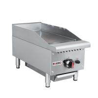 China Commercial Countertop Gas Griddle 9.4kW/H Fast Heating For Burgers for sale