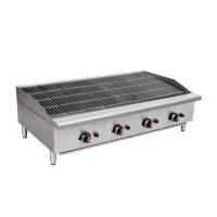 China Restaurant Countertop Gas Lava Stone Grill Commercial Catering Equipment for sale
