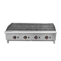 China Restaurant Countertop Gas Lava Stone Grill Commercial Catering Equipment for sale