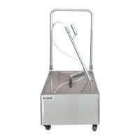 China Commercial Portable Fryer Oil Filter Machine 48L Capacity 220V 550W for sale