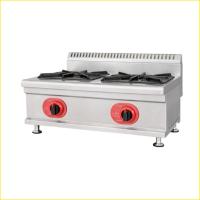 China Stainless Steel Panel 2 Burner Gas Stove Commercial For Resaturant CE for sale