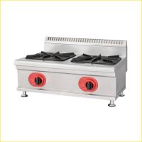 China Stainless Steel Panel 2 Burner Gas Stove Commercial For Resaturant CE for sale