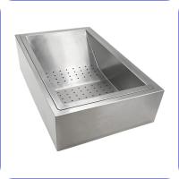China 801 Oil Filter Tank Commercial French Fries Station Food Safe Standard For Chain Store for sale