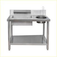 China Food Prep Commercial Breading Station Table Hygiene Focused Cross Contamination Prevention for sale