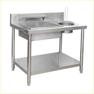 China Food Prep Commercial Breading Station Table Hygiene Focused Cross Contamination Prevention for sale