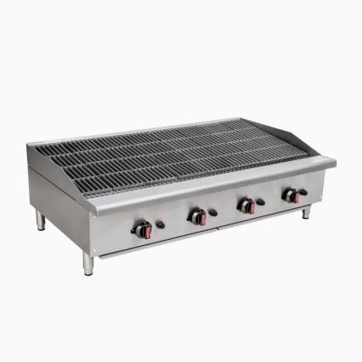 China Steak House Gas Powered Countertop Charbroiler Commercial Cooking Device for sale