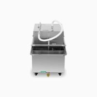 China Commercial Portable Fryer Oil Filter Machine 48L For Large Kitchens CE for sale