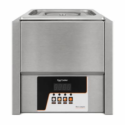 China Dual Heater Electric Egg Cooker 50 Eggs GN 1/2 Pan Anti Scald 0.5kw for sale