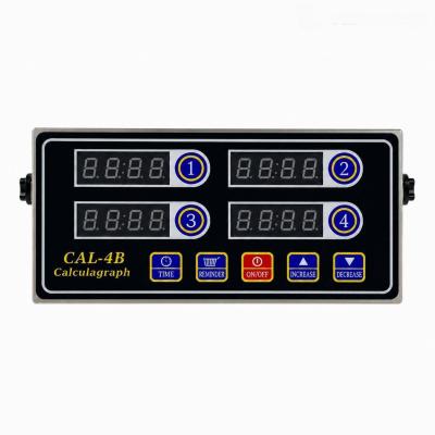 China Muserci Commercial 4 Channel Kitchen Timer for fried food shops Adjustable Volume Shake Basket Reminder  CE for sale