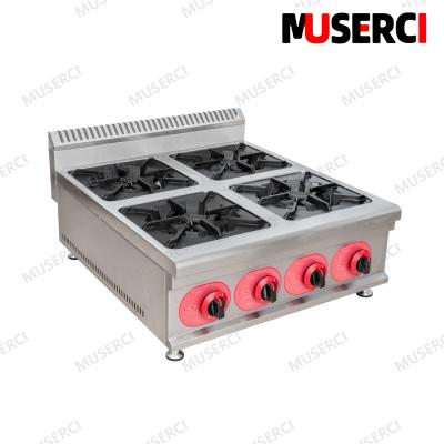 China (GB-4H) Manual Ignition 3 Burner Gas Cooker Counter Top for Cooking CE for sale