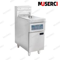 China (EF-9C) Commercial Electric Floor Deep Fryer Precise Temp Control Uniform Heating Food Grade 28L for sale
