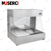 China （CW-560） Commercial French Fry Warmer 3 Infrared Lights Stainless Steel Easy Oil Drain for sale