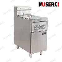 China (EF-9C) Fast Heating Commercial fryer Stainless Steel Electric Fryer 28L CE Certified for sale