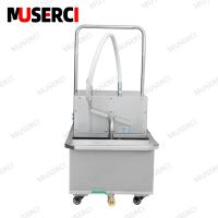 China LYC-01 Commercial Portable Fryer Oil Filter Machine 48L For Large Kitchens CE for sale